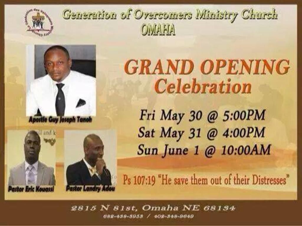 GVMC Omaha Dedication - Overcomers Ministries Church - Dallas, TX